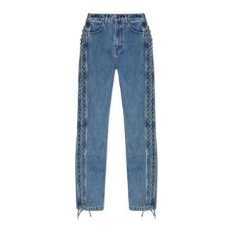 Rotate Jeans mit Krawatte - - Jeans - Damen - Blau - W25