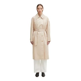 Lacoste Trench Coats - - Coats - Damen - Beige - S