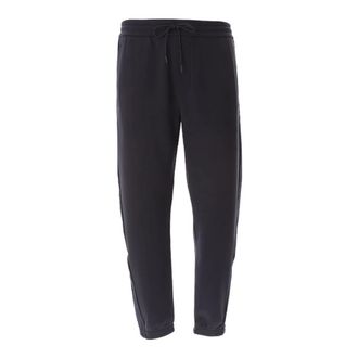Emporio Armani Navyblaue Jogginghose mit Logo - - Trousers - Herren - Blau - XS