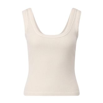Citizens Of Humanity Geripptes Crop Top Faye - - Tops - Damen - Beige - L