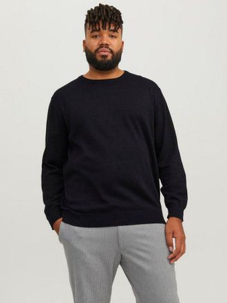 Jack & Jones Plus Size Strickpullover JJEBASIC KNIT CREW NECK NOOS PLS