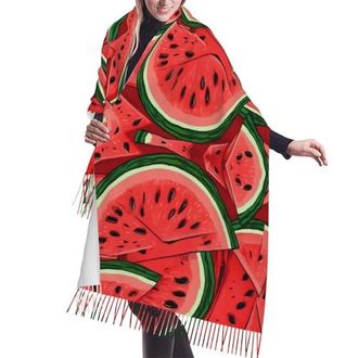 Generic Past&egrave;que Rouge Femme Scarf Avec Gland Ch&acirc;le Classique &Eacute;charpe Pour Soir&eacute;e Mariage Cadeau Automne