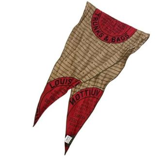 Louis Vuitton unisex, Pre-owned, Multicolore, Taille: ONE Size Foulard en soie Pre-owned