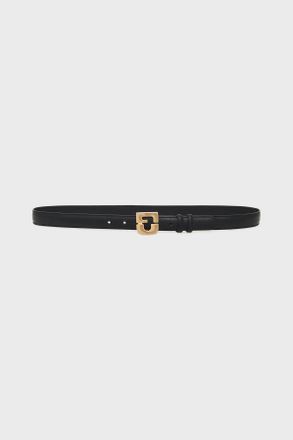Gerard Darel Ceinture signature en cuir - LE LAUREN - Noir