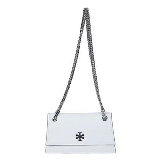 Tory Burch Femme, Sacs, Blanc, Taille: ONE Size Mini Sac Bandouli&egrave;re Kira &agrave; Fermoir Pivotant