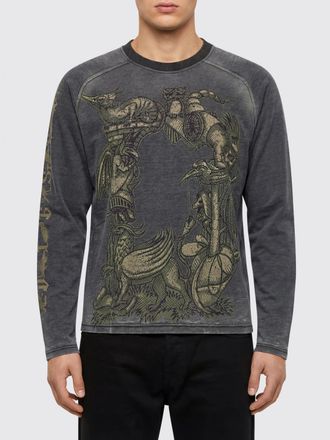 Diesel T-Shirt Homme couleur Gris