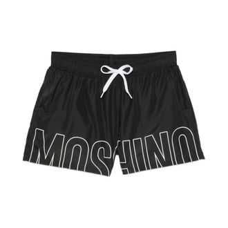 Moschino Badeshorts - - Swimwear - Herren - Schwarzk - 2XL
