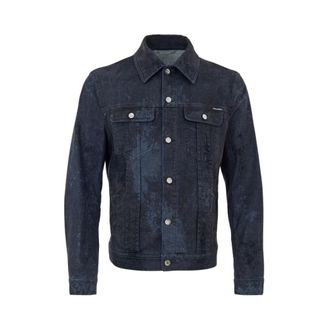 Dolce & Gabbana Jacke mit Beschichtungseffekt - - Jackets - Herren - Grau - 3XL