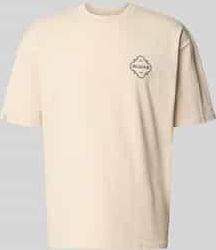 Pegador Oversized T-Shirt mit Label-Print Modell Paide