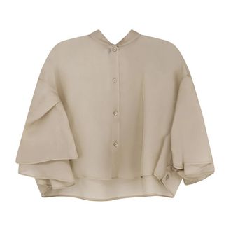 Max Mara Max Mara Shirts Beige - - Blouses & Shirts - Damen - Beige - L