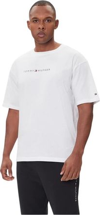 Tommy Hilfiger Homme, Tops, Blanc, Taille: M T-Shirt