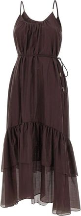 Liu Jo Femme, Robes, Brun, Taille: 36 FR Maxi Dress