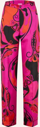 Pucci Seidenhose pink