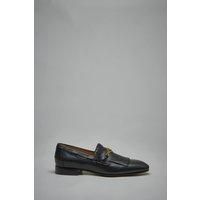 Valentino VLogo Signature Kidskin Loafer with Fringes