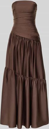 Luxuar Regular Fit Abendkleid in Falten-Optik