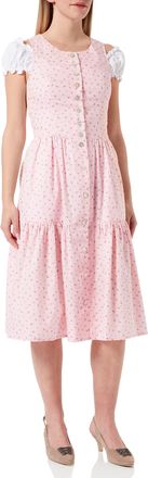 Berwin & Wolff TRACHT FOLKLORE LANDHAUS Damen 825049 Kleid, rosa, 38