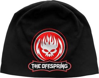 The Offspring Bonnet - Adulte (Taille Unique) (Rouge/Noir/Blanc)