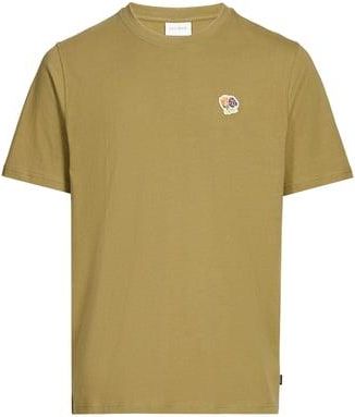 Les Deux T-shirt droit brod&eacute; en coton