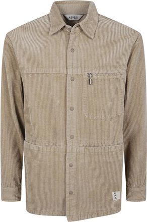 Aspesi Homme, Chemises, Beige, Taille: L Casual Chemises