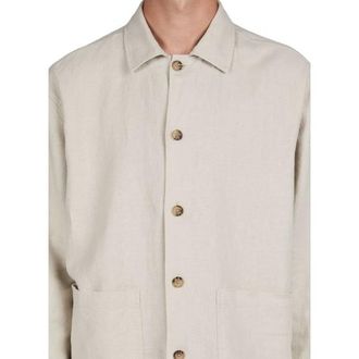Les Deux Chemise droite en lin et coton