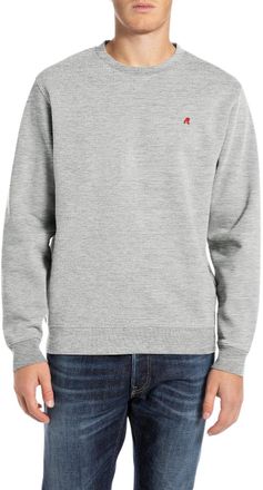 Replay Herren Sweatshirt ohne Kapuze, Grau (Light Grey Melange M08), S