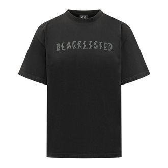 44 Label Group T-Shirt mit Logo - - Tops - Herren - Schwarzk - M