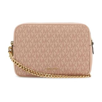 Michael Kors Rosa Canvas Schultertasche - - Bags - Damen - Rosa - ONE SIZE