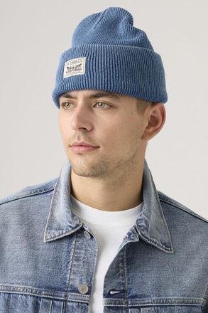 Levi's Backpatch Beanie - Herren - Blau / Blau
