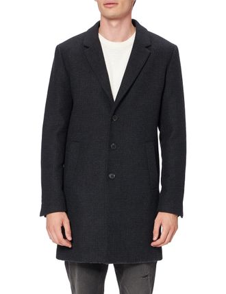 Jack & Jones Herren Jjemoulder Wool Coat Sn Wollmantel, Dark Grey, L EU