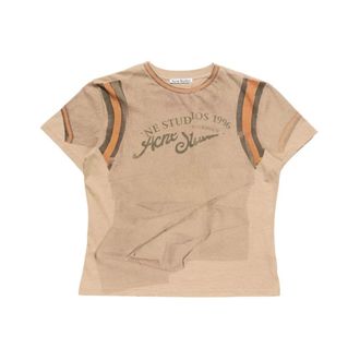Acne Studios Damen, Oberteile, Beige, XSGr&ouml;&szlig;e