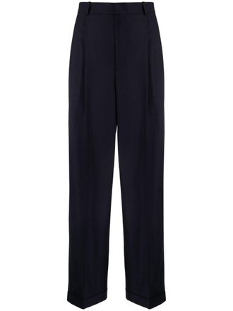 Polo Ralph Lauren pantalon stretch à coupe droite - Bleu