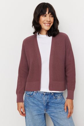 recolution Recolution Damen vegan Strickjacke Moringa Wild Berry