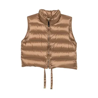 Max Mara Femme, Vestes, Jaune, Taille: 38 FR Gilet matelass&eacute; matelass&eacute; Mtcfavilla