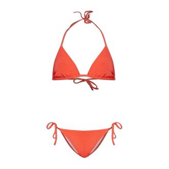 Balmain Femme, Maillots de bain, Orange, Taille: 40 FR Maillot de bain deux pi&egrave;ces