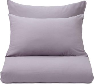 Urbanara Montrose Flanell-Bettwäsche 240x220 cm & 2X 80x80 cm I 100% Baumwolle Made in Portugal I Weich & Kuschelig I Warme Winterbettwäsche Oeko Tex Standard 