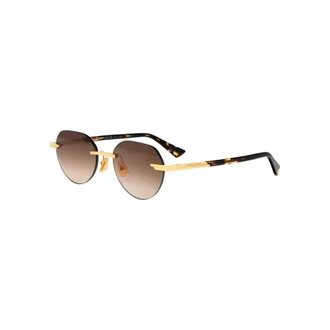 Bottega Veneta Panthos Sonnenbrille - - Accessories - Herren - Gelb - 51 MM