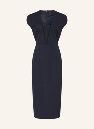HUGO BOSS Etuikleid Dorlita blau