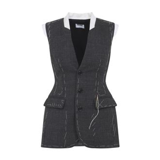 Moschino Damen, Jacken, Grau, 2XSGröße