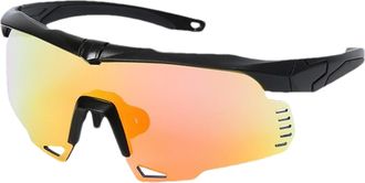 Generic Fahrradbrille | Rutschfeste Abnehmbare Sportbrille Mit Blendschutz,Motorradbrille - F&uuml;r Erwachsene Jugendliche Kinder Frauen M&auml;nner