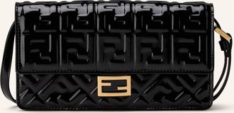 Fendi Geldb&ouml;rse Baguette Zum Umh&auml;ngen schwarz