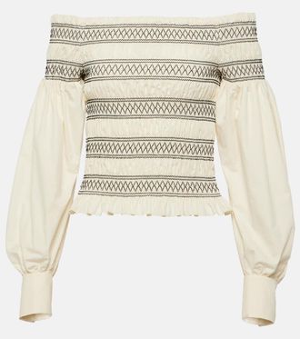 Max Mara Top Walk aus Baumwolle