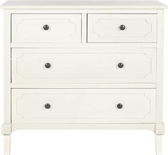Safavieh Modern Wooden Console with Storage, in White, 80 X 35 X 75