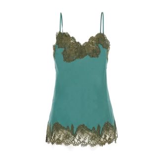 Gold Hawk Marilyn Bias Camie - - Tops - Damen - Blau - S