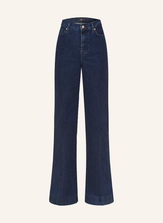 7 For All Mankind Flared Jeans Modern Dojo blau
