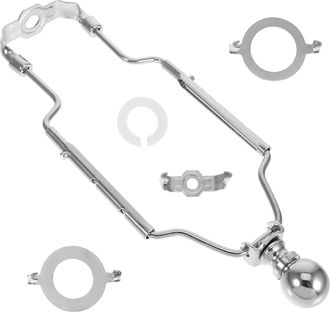 Artibetter Lampenharfe-kit F&uuml;r Gro&szlig;e Baldachinleuchte Mit Lampenschirmhalter-adapter Und Ersatzteilen F&uuml;r Lampenreparatur H&ouml;henverstellbar Und Langlebig