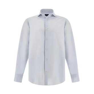Paul & Shark Homme, Chemises, Bleu, Taille: L Cotton Voile Shirt