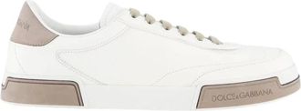 Dolce & Gabbana Homme, Chaussures, Blanc, Taille: 45 EU Portofino Yacht Baskets