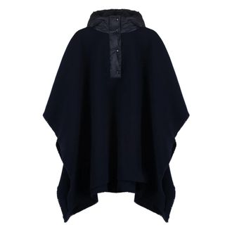 Moncler Capes - - Jackets - Damen - Blau - S