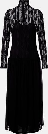 Ulla Johnson Maxikleid Sybil aus Spitze und Chiffon