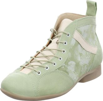 Think Damen GUAD2 Lederfutter Mode-Stiefel, Aloe/Kombi 7010, 43 EU